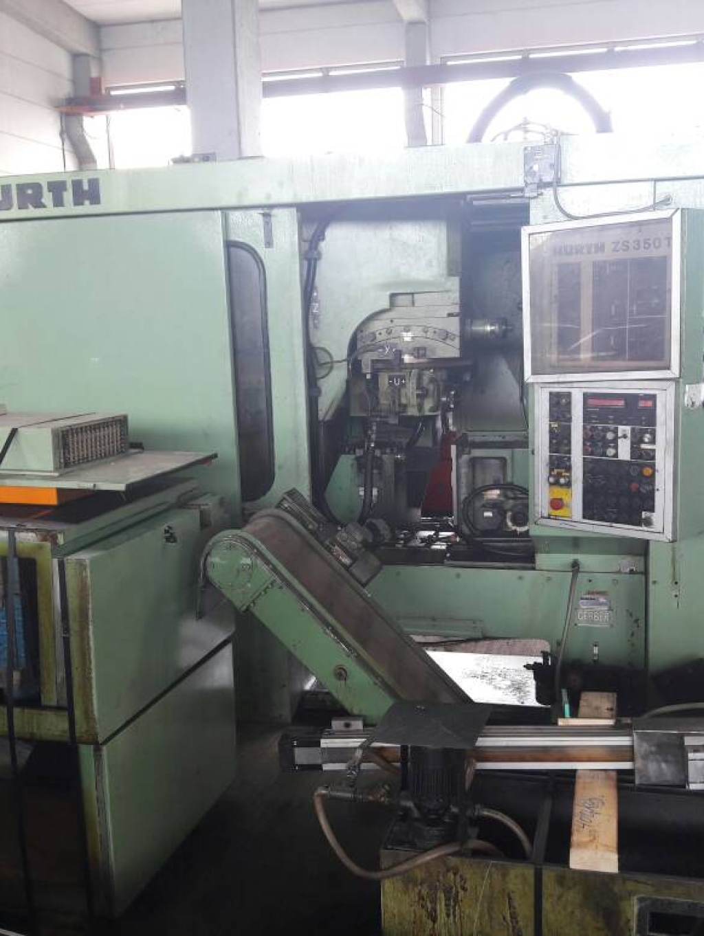 Hurth ZSA 220 used gear shaving machine